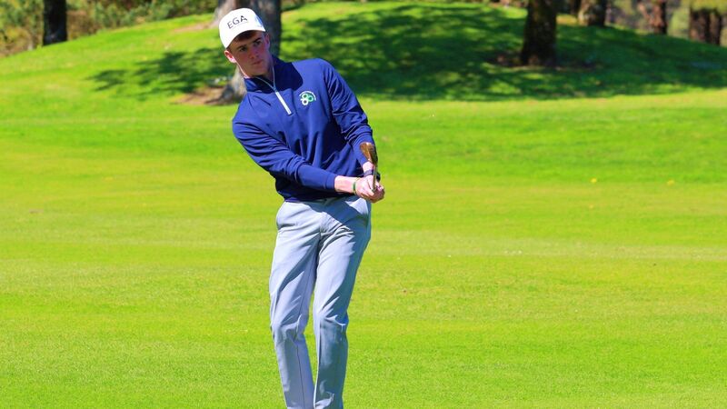 Golfer Jack Murphy scores a top ten finish in California