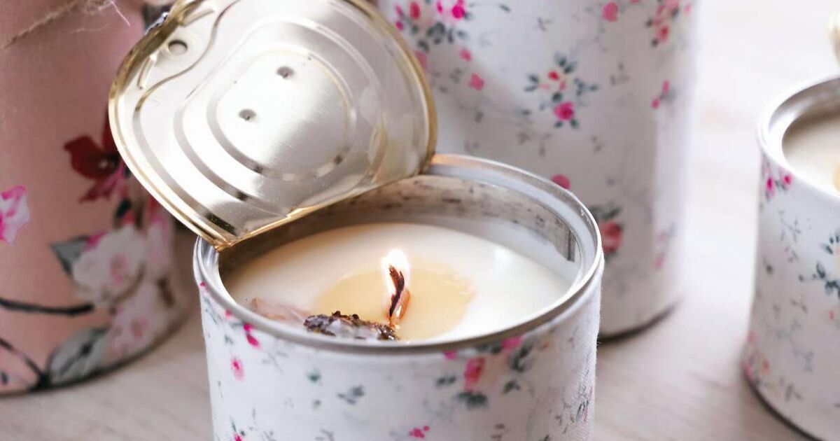 Me, make my very own scented candles? Well, I did try, honest