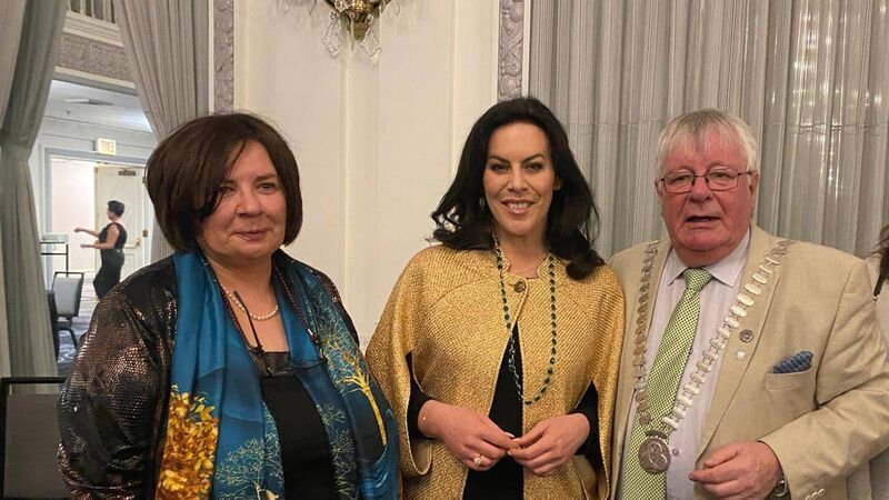 Cork County Mayor attends Chicago St Patrick's Day events