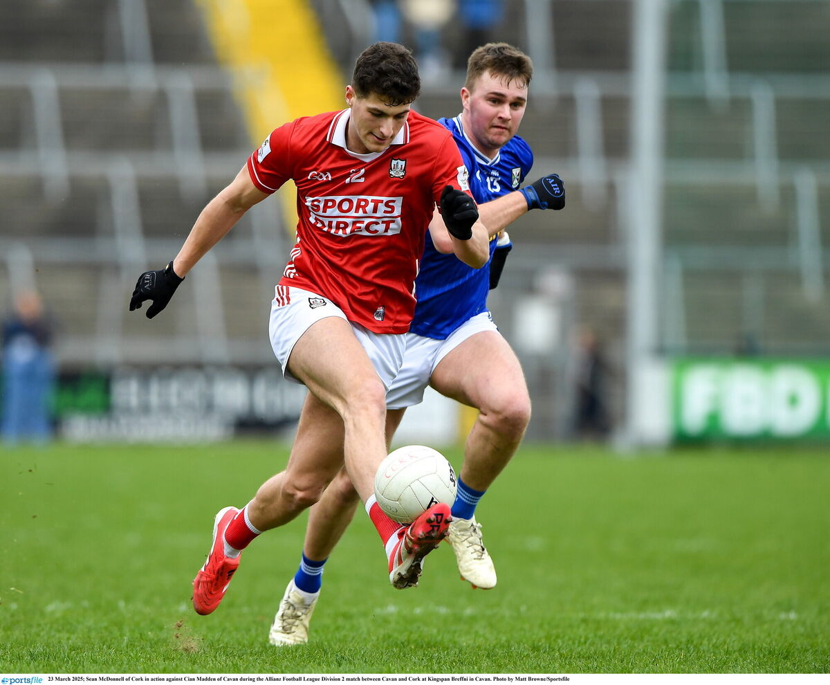 Cork footballers finish league on high with crucial away victory at Cavan