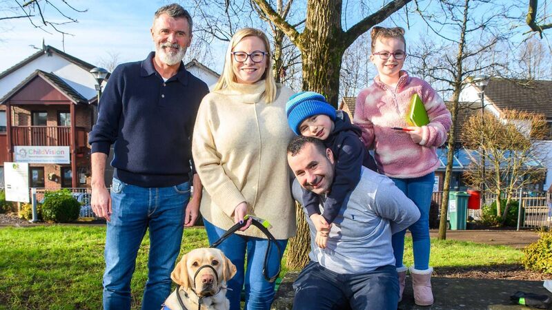 Roy Keane launches fundraising campaign for Irish Guide Dogs