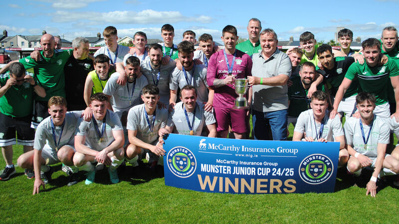 Luke Casey hat-trick fires Coachford to historic Munster Junior Cup ...