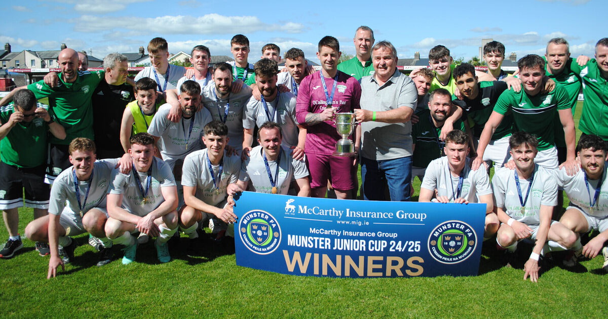Luke Casey hat-trick fires Coachford to historic Munster Junior Cup ...