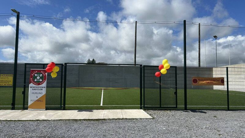 Newcestown not leaving the grass grow under their feet