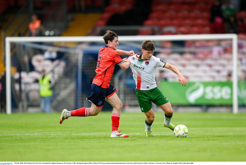 Cork City see off stubborn Leicester Celtic to progress in FAI Cup
