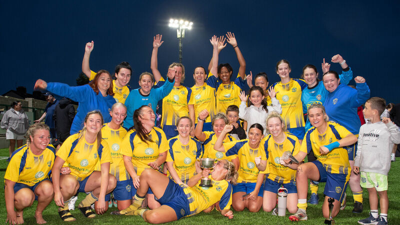 Douglas Hall lift Steve Quinn Cup after first-half blitz against Leeside